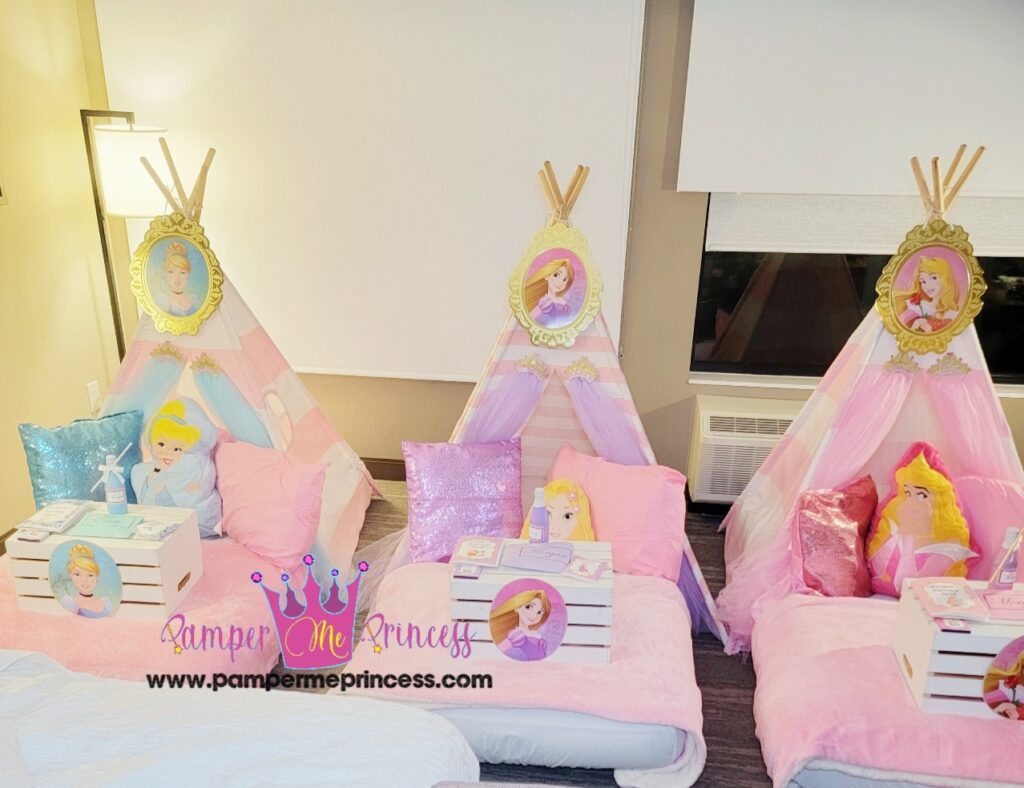 Girls Sleepovers - Pamper Me Princess Pajama Sleepover Party Columbia SC